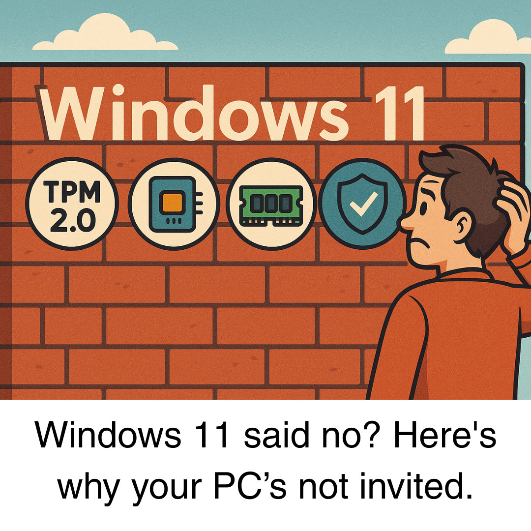 Running into a Wall Upgrading to Windows 11? Here's Why - Bob's Computer Service